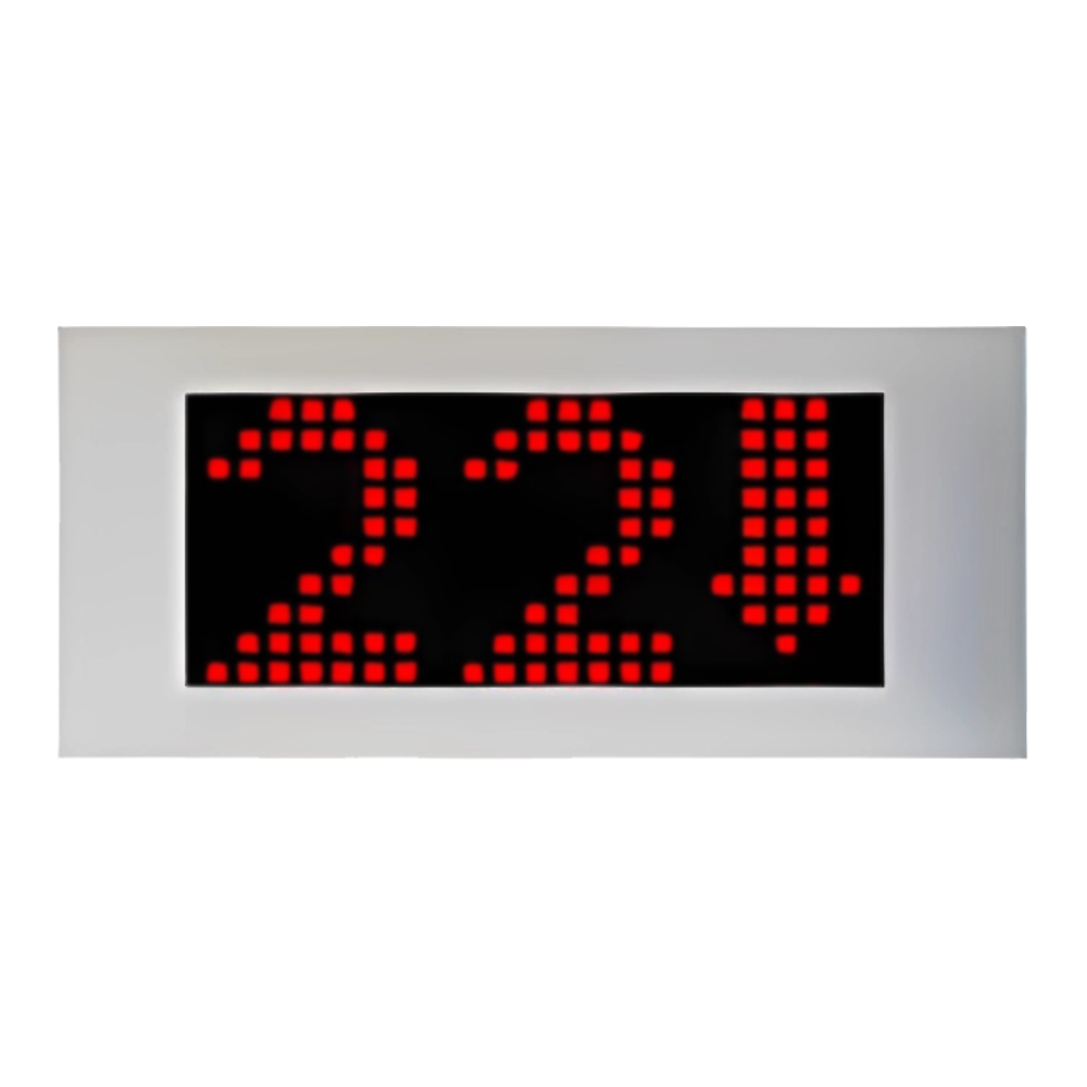 Standard LED Dot Matrix Display Indicator: MFDU76-3H - Elevator Equipment